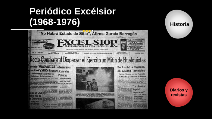 Periódico Excélsior (1968 a 1976) by Viridiana León on Prezi