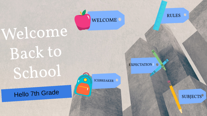Welcome Back to School 7th Grade by Niyah XOXO on Prezi