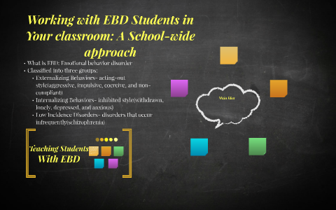 Working with EBD Students in Your classroom by Devin Shimic