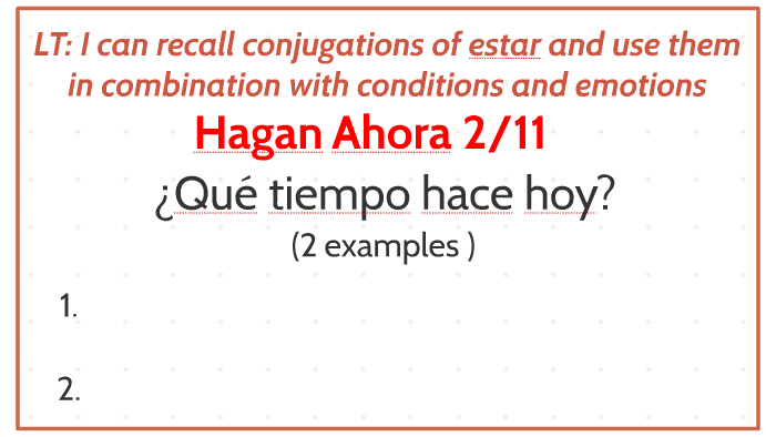 Estar with conditions and emotions by Kris ten on Prezi