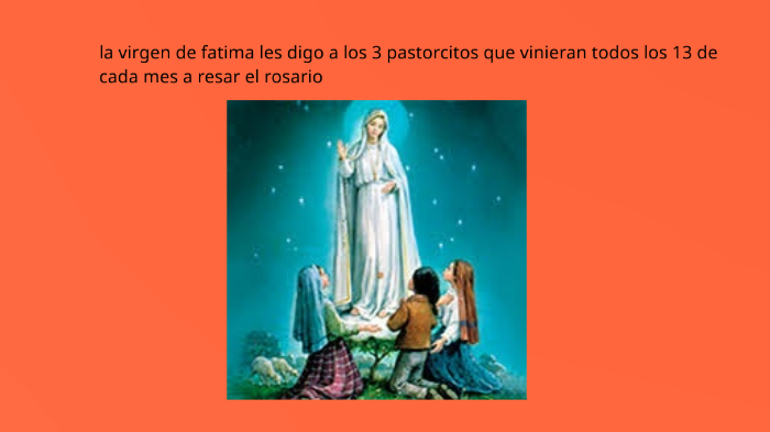 NUESTRA SEÑORA DE FATIMA by sabina aragon on Prezi