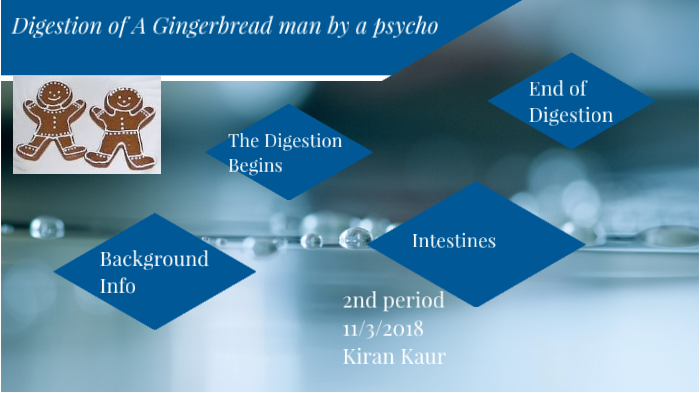 Digestion of A Gingerbread man by a psycho by kiran kaur on Prezi