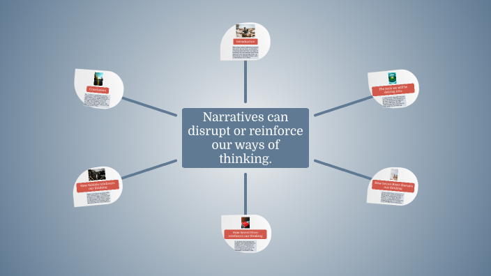 Narratives can disrupt or reinforce our ways of thinking. by Ava Bushby ...