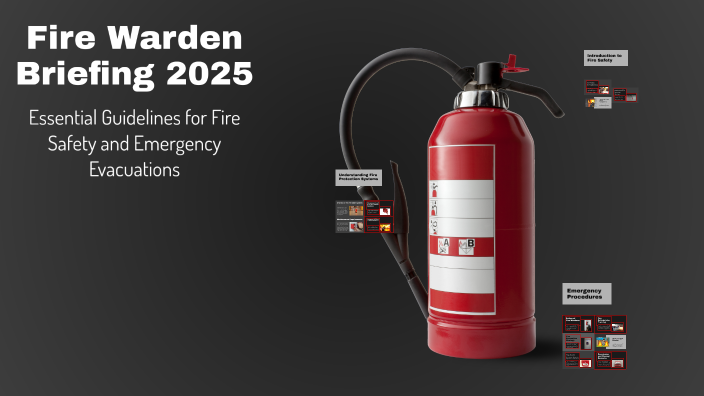 Fire Warden Briefing 2025 by CMES SG on Prezi