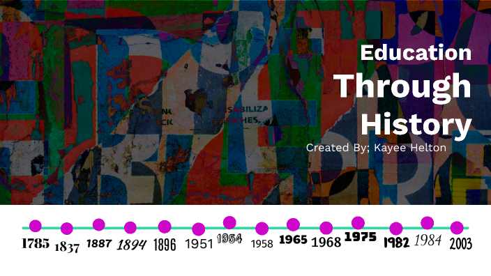 Education Through History by kaylee helton on Prezi