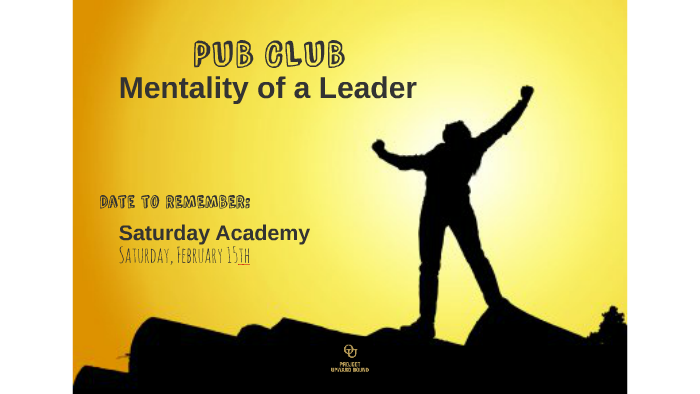 Mentality of a Leader by Adam Harris