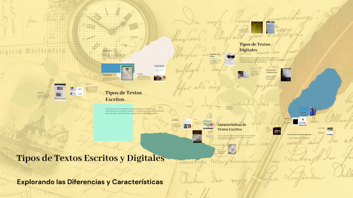 Tipos de Textos Escritos y Digitales by GRISEL CASIA ARIAS on Prezi