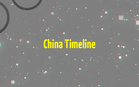 20th Century China Timeline by Andy Rexrode on Prezi