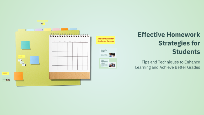 Effective Homework Strategies for Students by Полина on Prezi