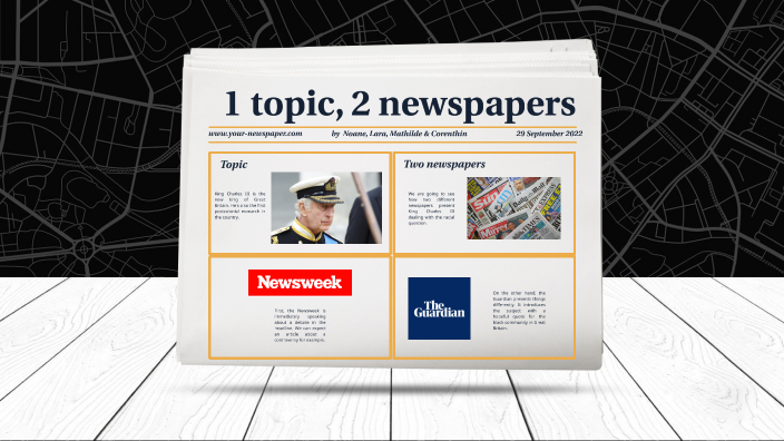 English : newspaper comparaison by Noane Braeunig on Prezi