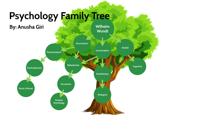 Psychology Family Tree by Anusha Giri on Prezi
