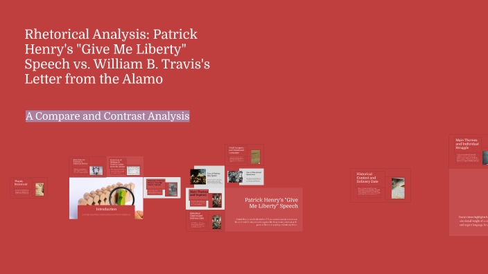 Rhetorical Analysis: Patrick Henry's "Give Me Liberty" Speech vs ...