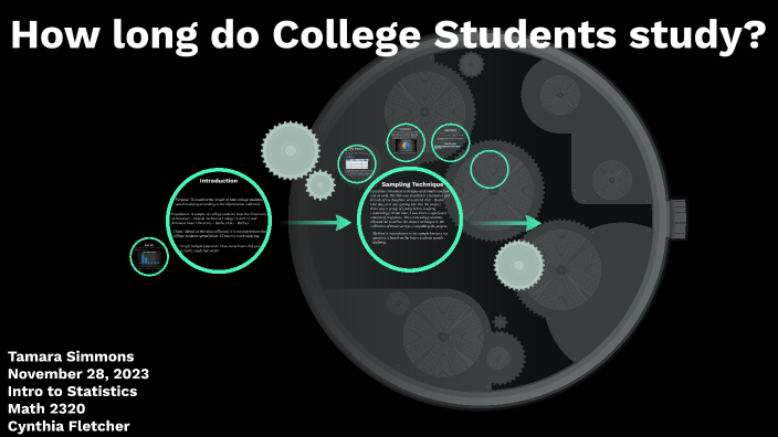 How Long do College Students Study? by Asia Simmons on Prezi