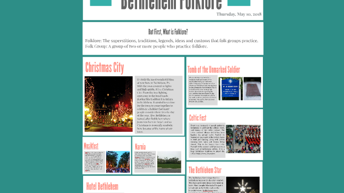Bethlehem Folklore by Meryem Okumus on Prezi