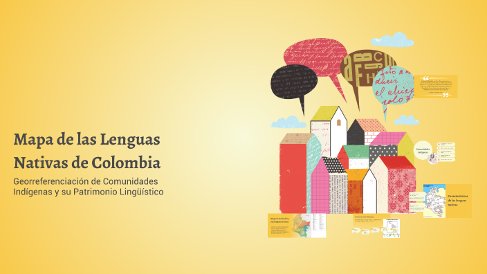 Mapa de las Lenguas Nativas de Colombia by Carmen Leal on Prezi