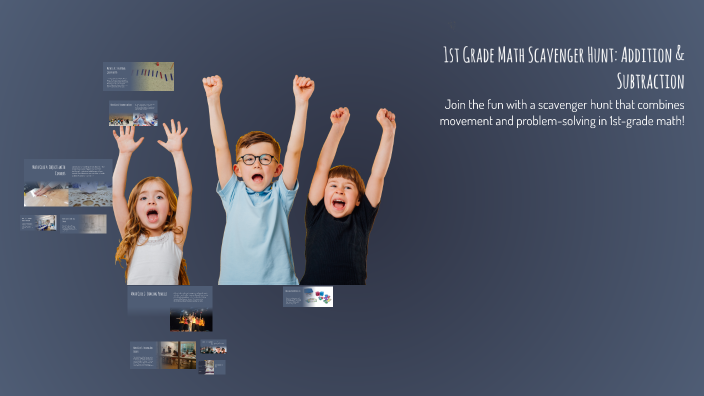 1st Grade Math Scavenger Hunt: Addition & Subtraction by Abbie McCoy on ...