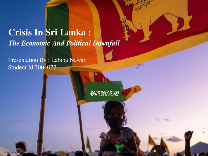 Crisis In Sri Lanka : The Economic And Political Downfall by Labiba ...