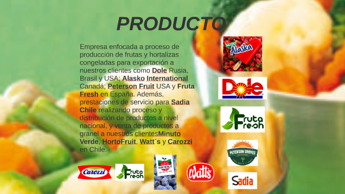 EMPRESA EXPORTACION FRUTAS Y HORTALIZAS by Reinaldo Valenzuela Lara on ...