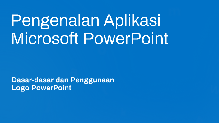 Pengenalan Aplikasi Microsoft PowerPoint by Ning Ning on Prezi