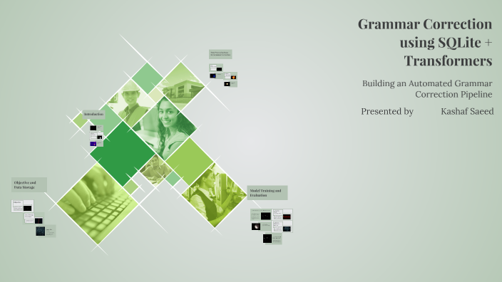 Grammar Correction using SQLite + Transformers by kashaf saeed on Prezi
