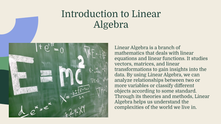 Exploring Linear Algebra by shouq m on Prezi