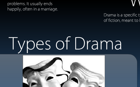 Types of Drama by Marc Graci on Prezi