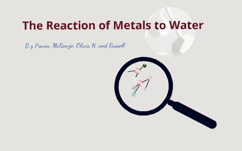 Reactivity with Water by Russell Phillips on Prezi