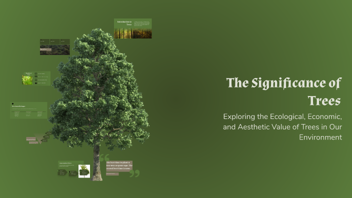 The Significance of Trees by Savecost graphic on Prezi
