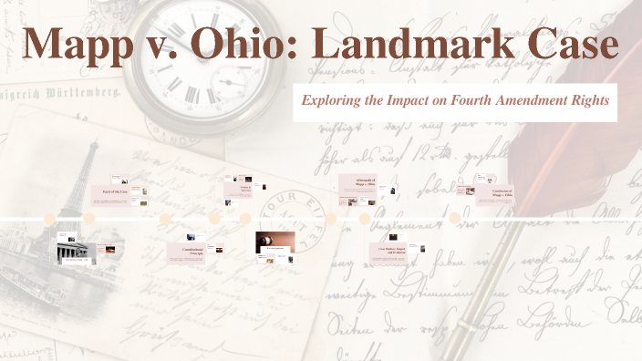 Mapp v. Ohio: Landmark Case by Travis Taylor on Prezi