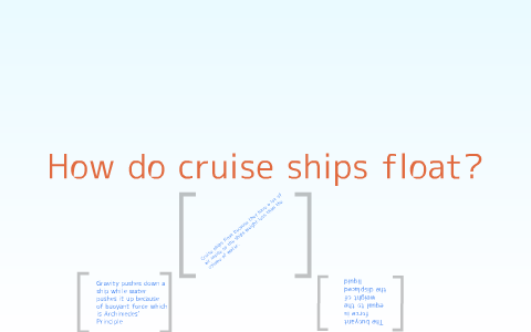 How do cruise ships float? by Mayra Celaya on Prezi