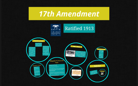 17th Amendment by on Prezi
