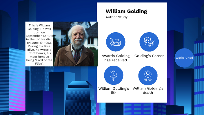William Golding - Author Study by Hope Grim on Prezi