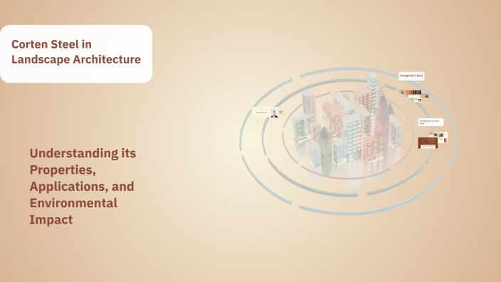 Corten Steel in Landscape Architecture by Basant Ragab on Prezi