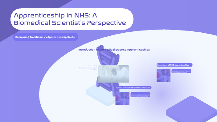 Apprenticeship in NHS: A Biomedical Scientist's Perspective by fatima ...