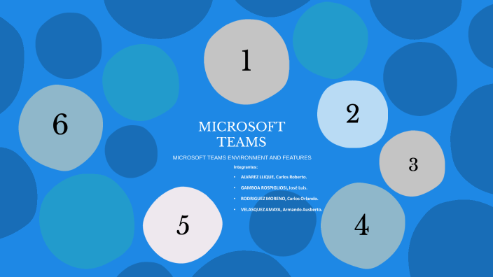 MICROSOFT TEAMS by JOSÉ LUIS GAMBOA ROSPIGLIOSI on Prezi