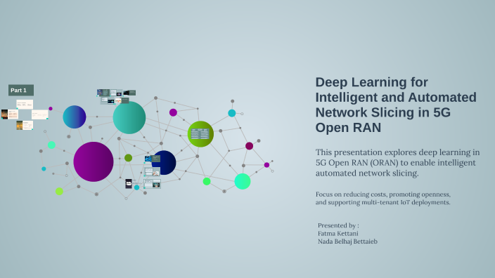 Deep Learning for Intelligent and Automated Network Slicing in 5G Open RAN by Nada Belhaj ...
