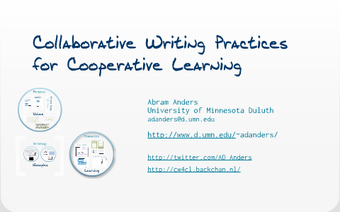 Collaborative Writing Practices for Cooperative Learning by Abram ...