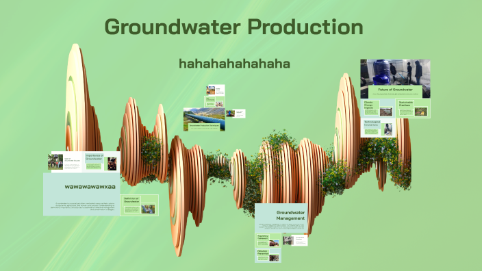 Groundwater Production by Erkinbay Tleubergenov on Prezi