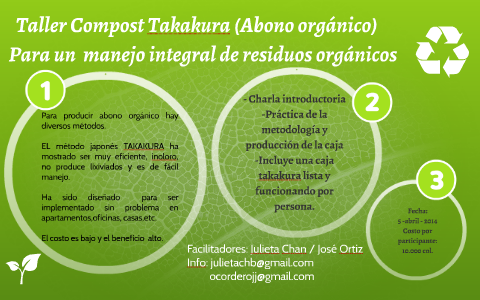Taller Compost Takakura - Manejo integral de residuos orgáni by Jose Ortiz