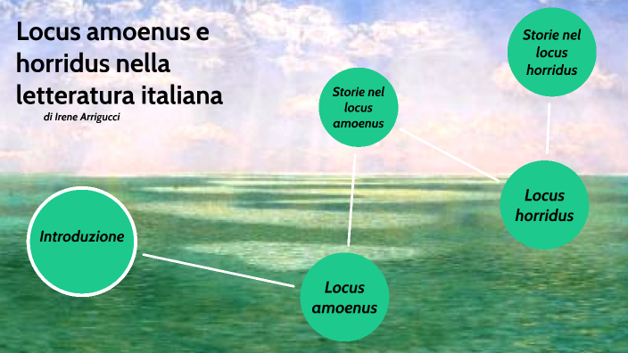 Locus amoenus e horridus nella letteratura italiana by Irene Arrigucci on Prezi