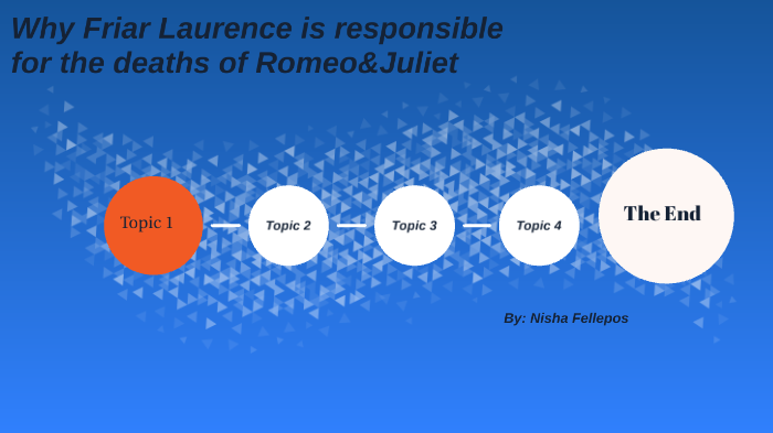 why friar laurence is most responsible for the death of romeo and ...