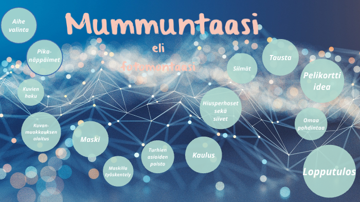 Fotomontaasin vaiheet by Hanna Postma on Prezi