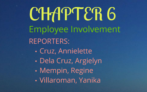 Total Quality Management: Employee Involvement by Yani Villaroman on Prezi