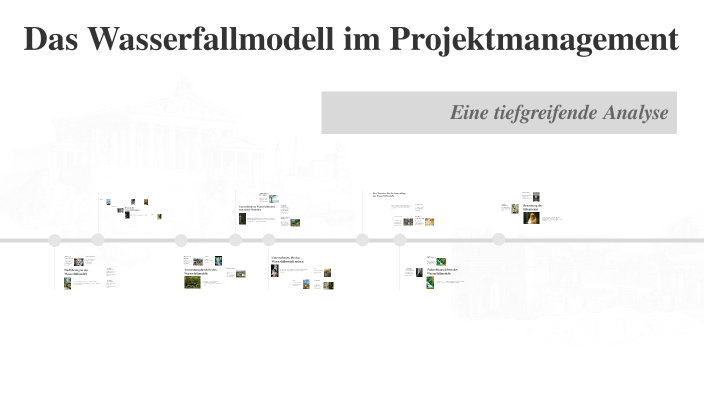 Das Wasserfallmodell im Projektmanagement by Lineomis on Prezi