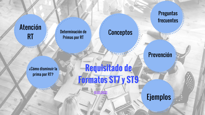 Requisitado correcto de Formatos ST7 y ST9 by adriana lede mend on Prezi