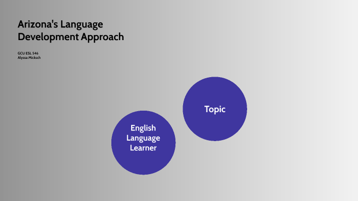 Analyzing Arizona's Language Development Approach by Alyssa Micksch on ...