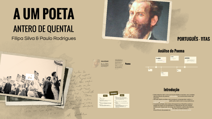 A UM POETA ANTERO DE QUENTAL by Filipa Silva on Prezi