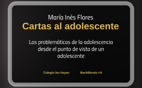 María Inés Flores by María Inés Flores Nachón on Prezi