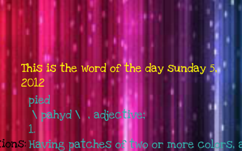 vocab word by Emily Rominger on Prezi