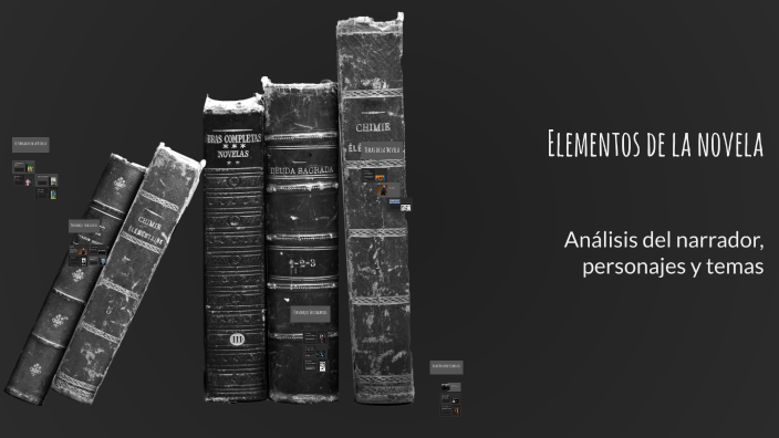 Elementos de la novela by Cristina Sánchez on Prezi